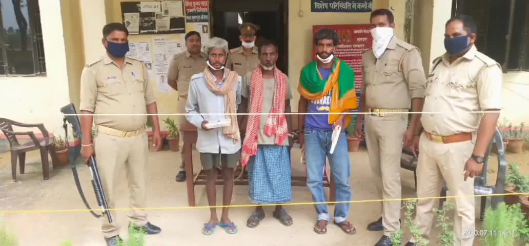 Bansdih, Ballia : बांसडीह: सुखपुरा पुलिस ने मुखबिर की सूचना पर 3 ...