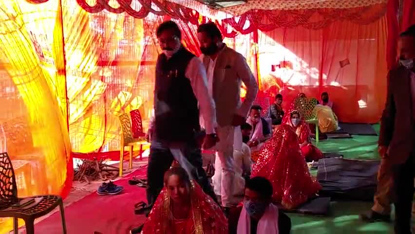 Bhinga, Shravasti : भिनगा: भिनगा मुख्यमंत्री सामूहिक विवाह में पहुचे ...