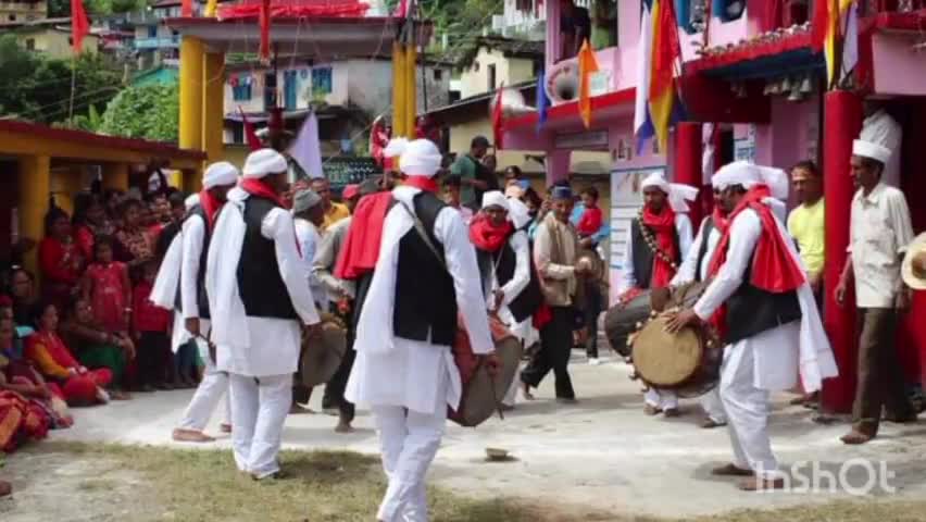 Kapkot, Bageshwar : कपकोट: पोथिंग भगवती मंदिर में लोक संस्कृति आधारित ...