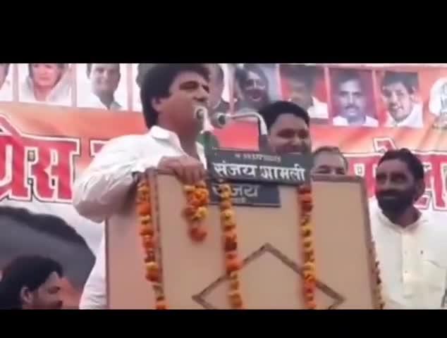 Kairana, Shamli : RAJ BABBAR Ji SPEAKES.... जिसका नाम आलम चौधरी है ...