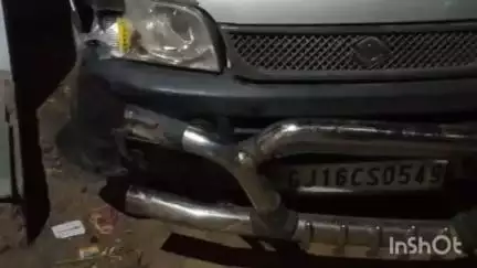 Vagra, Bharuch : વાગરા: વાગરા ચીમન ચોક પાસે મારુતિ કંપનીની ઇકો ગાડી ના ...